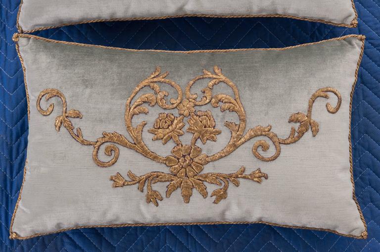 Antique Textile Pillows by B. Viz Designs at 1stDibs