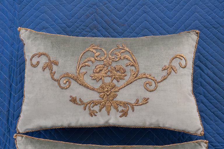 Antique Textile Pillows by B. Viz Designs at 1stDibs