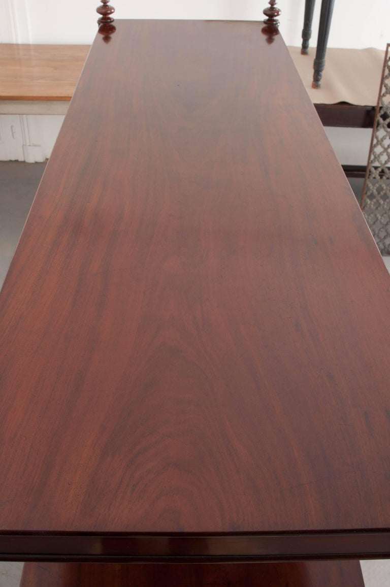 Massive 19th Century English Mahogany Trolley For Sale at 1stDibs ...