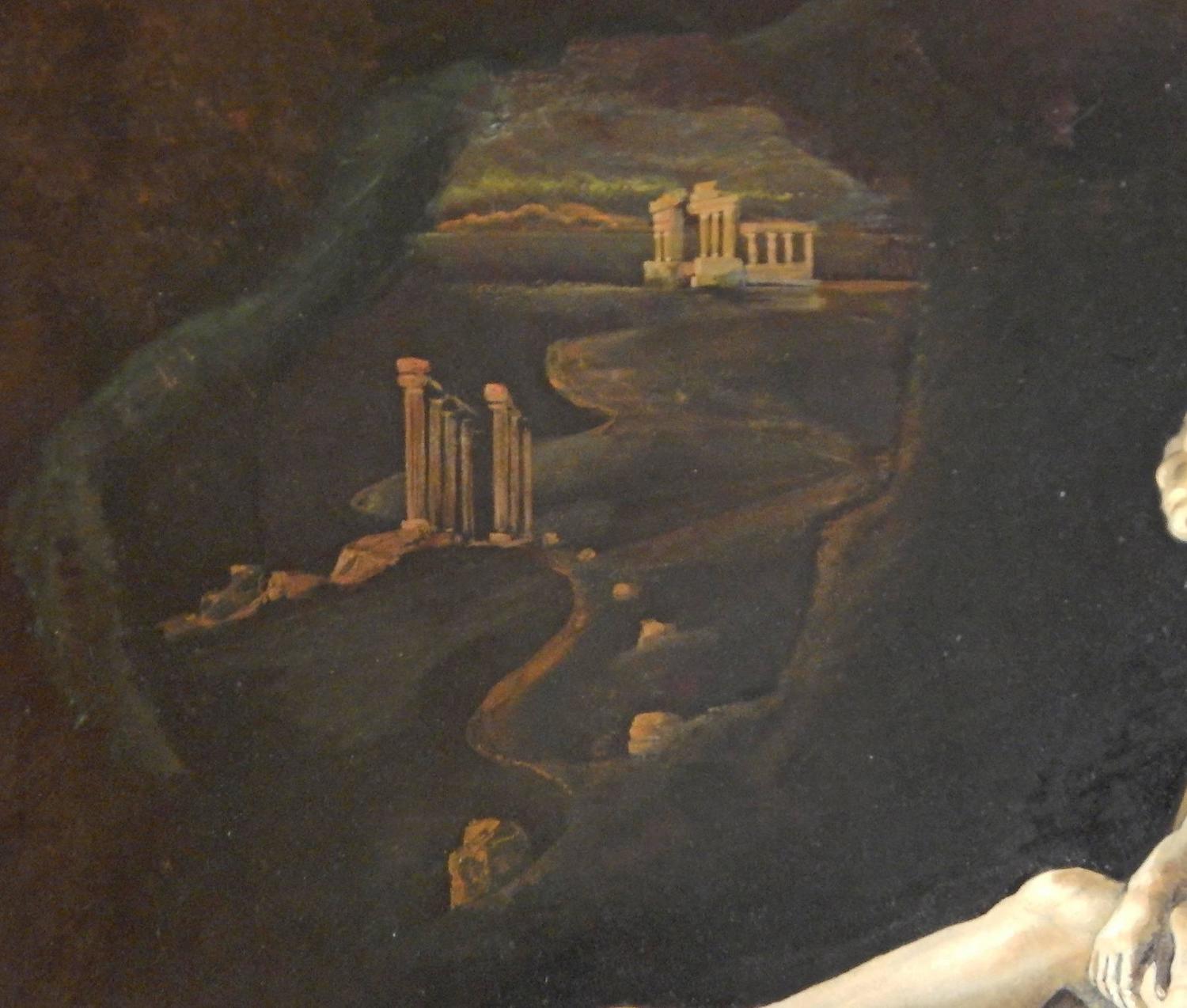 "Dream of Greece," Atmospheric Masterwork Painting by WPA Muralist ...