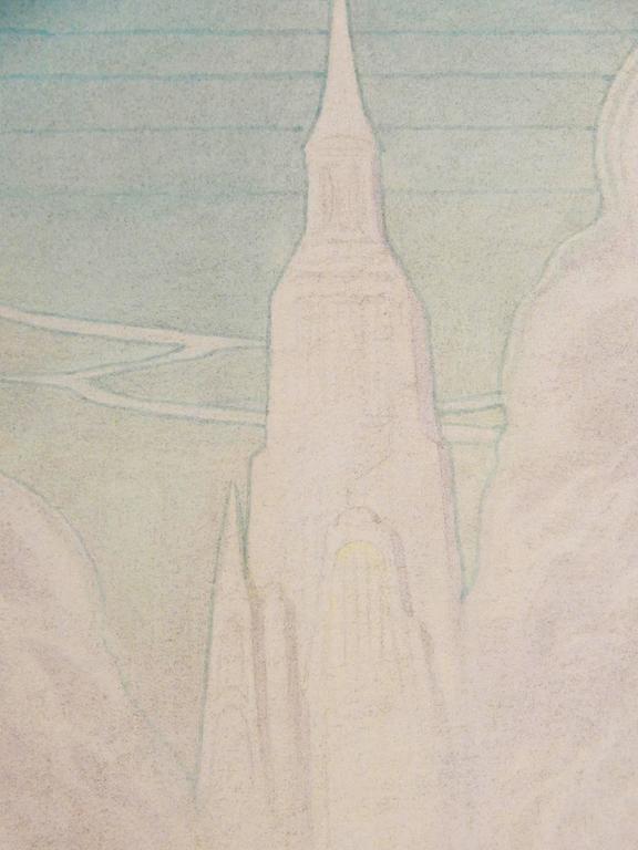 "Progress of Civilization" Art Deco Masterpiece by Muralist Aiden ...