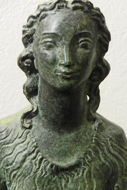 "Mother and Son," Large, Tender Art Deco Sculpture by Sir Charles ...