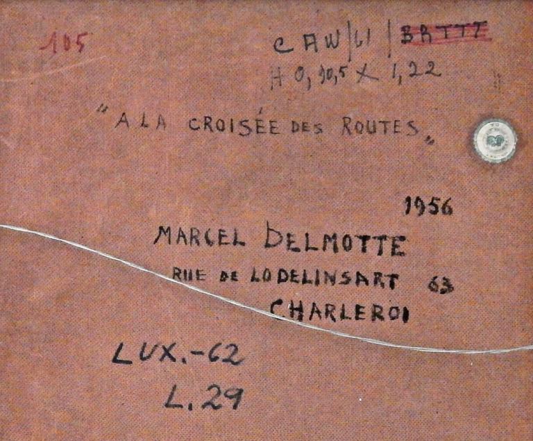"At the Crossroads, " Masterpiece of French Surrealism by Delmotte ...