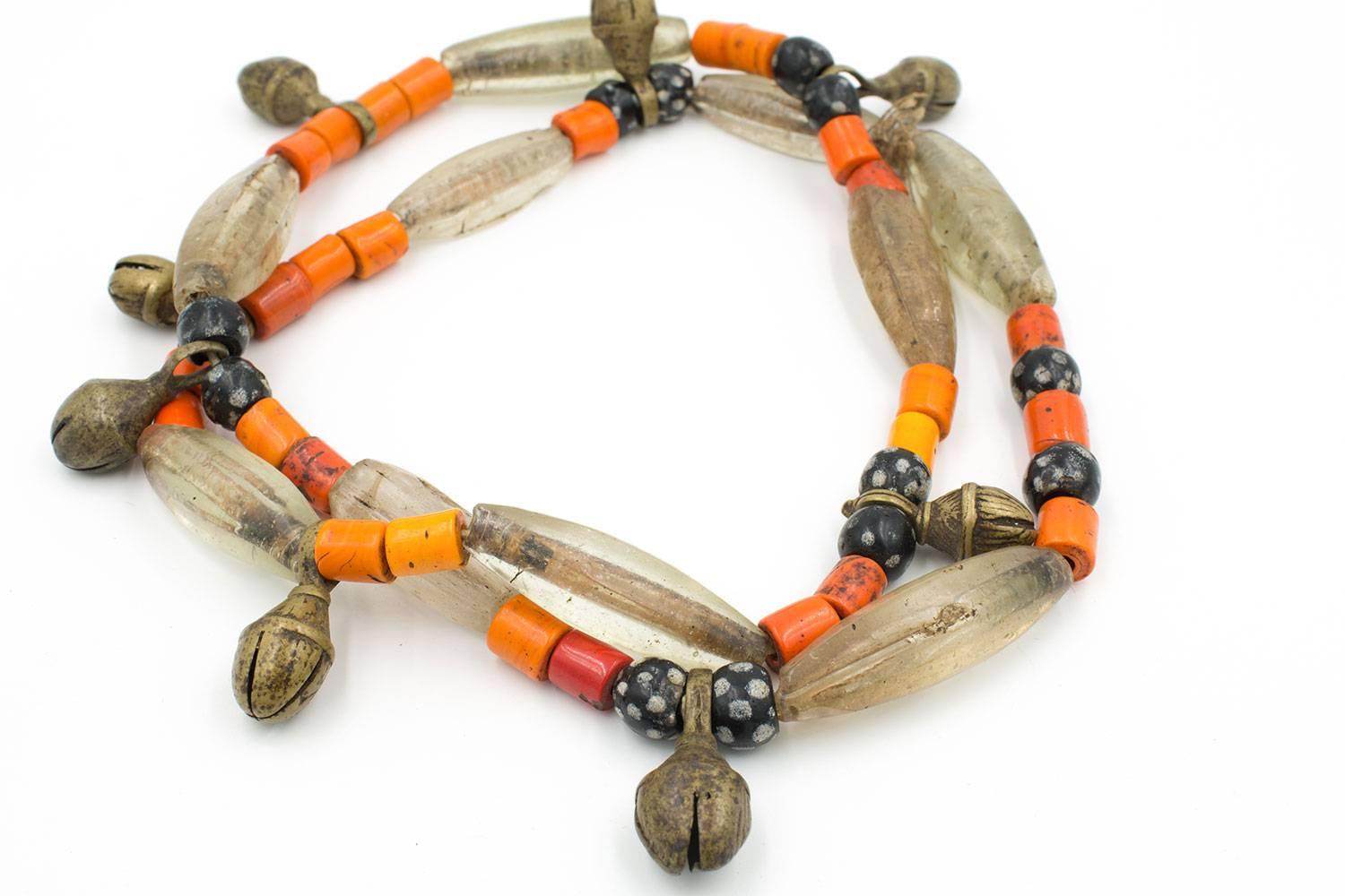 Antique Naga Beaded Necklace from Nagaland For Sale at 1stDibs ...