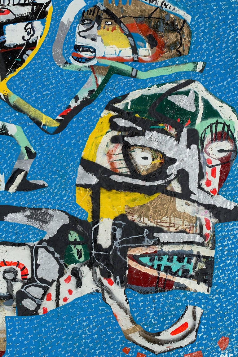 Oil Painting by Street Artist Rae For Sale at 1stDibs