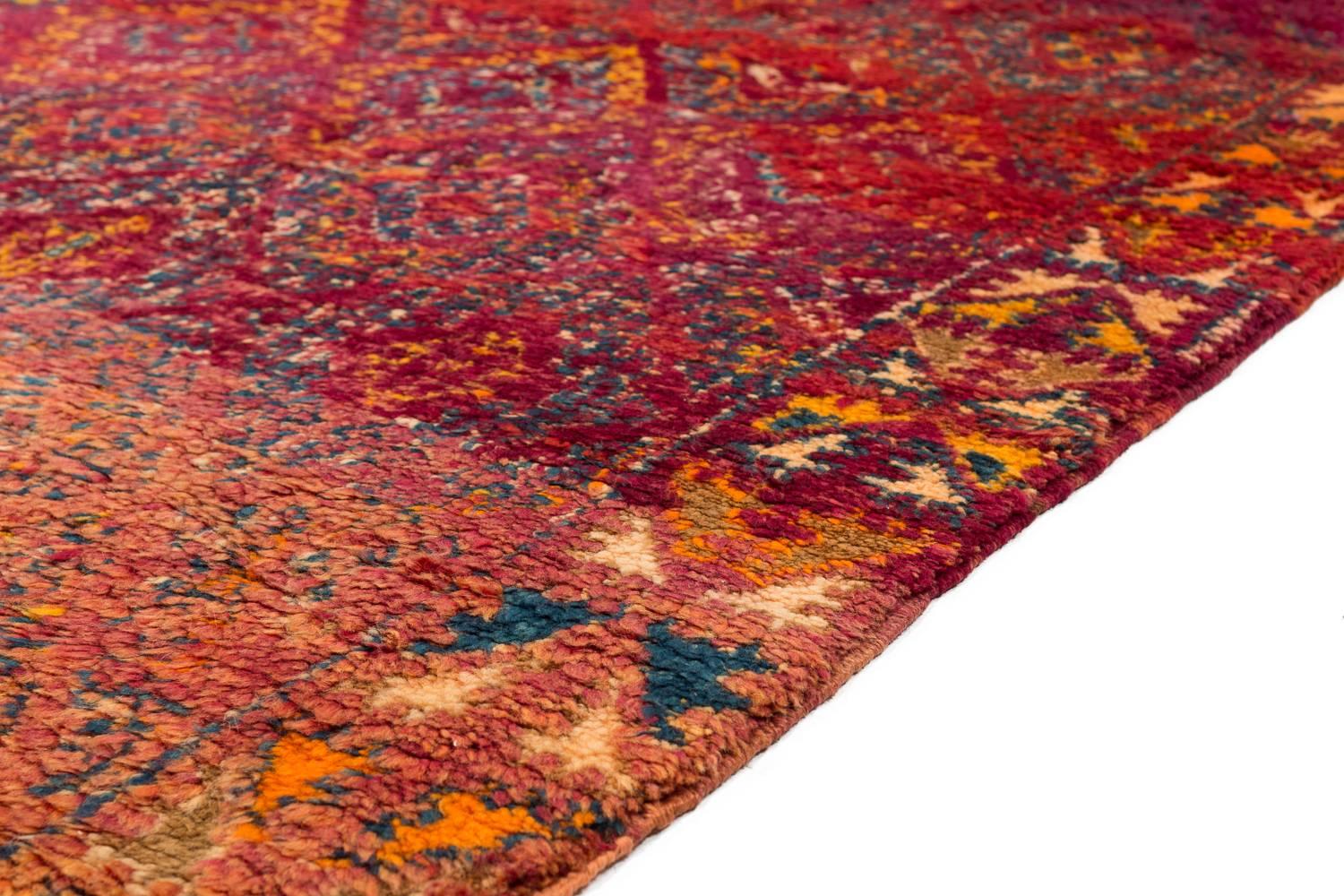 Vintage Moroccan Beni Mguild Berber Rug at 1stDibs