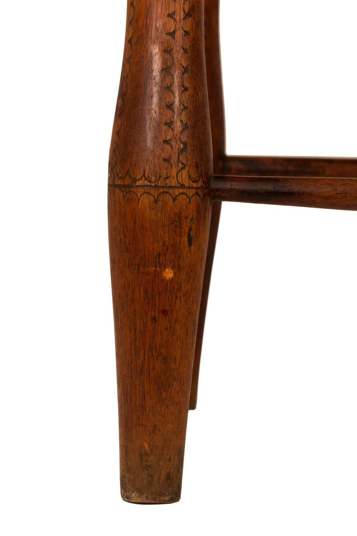 Traditional Chiefs Chair by Malinke Tribe Extra Large For Sale at ...