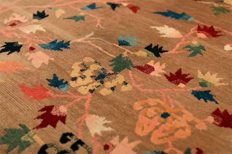 Birds and Trees Area Rug in Wool For Sale at 1stDibs | area rugs with ...