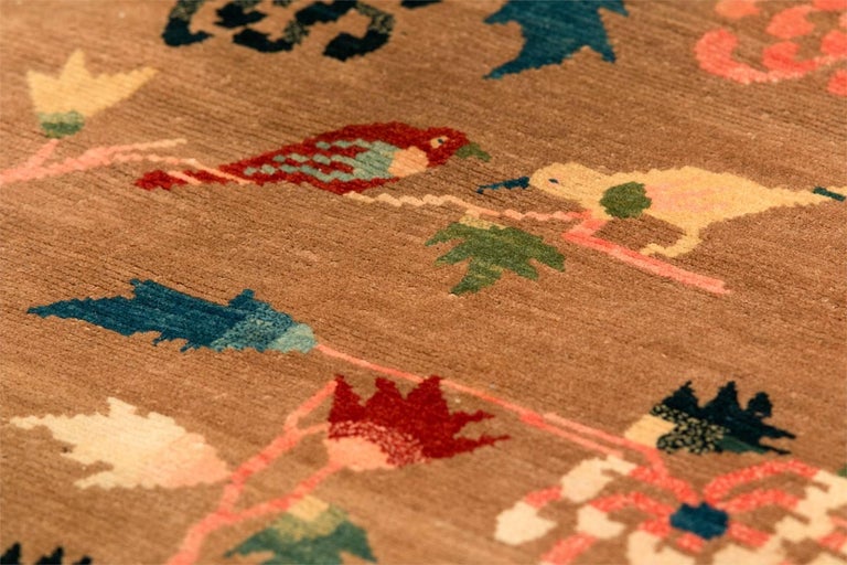 Birds and Trees Area Rug in Wool For Sale at 1stDibs | area rugs with ...