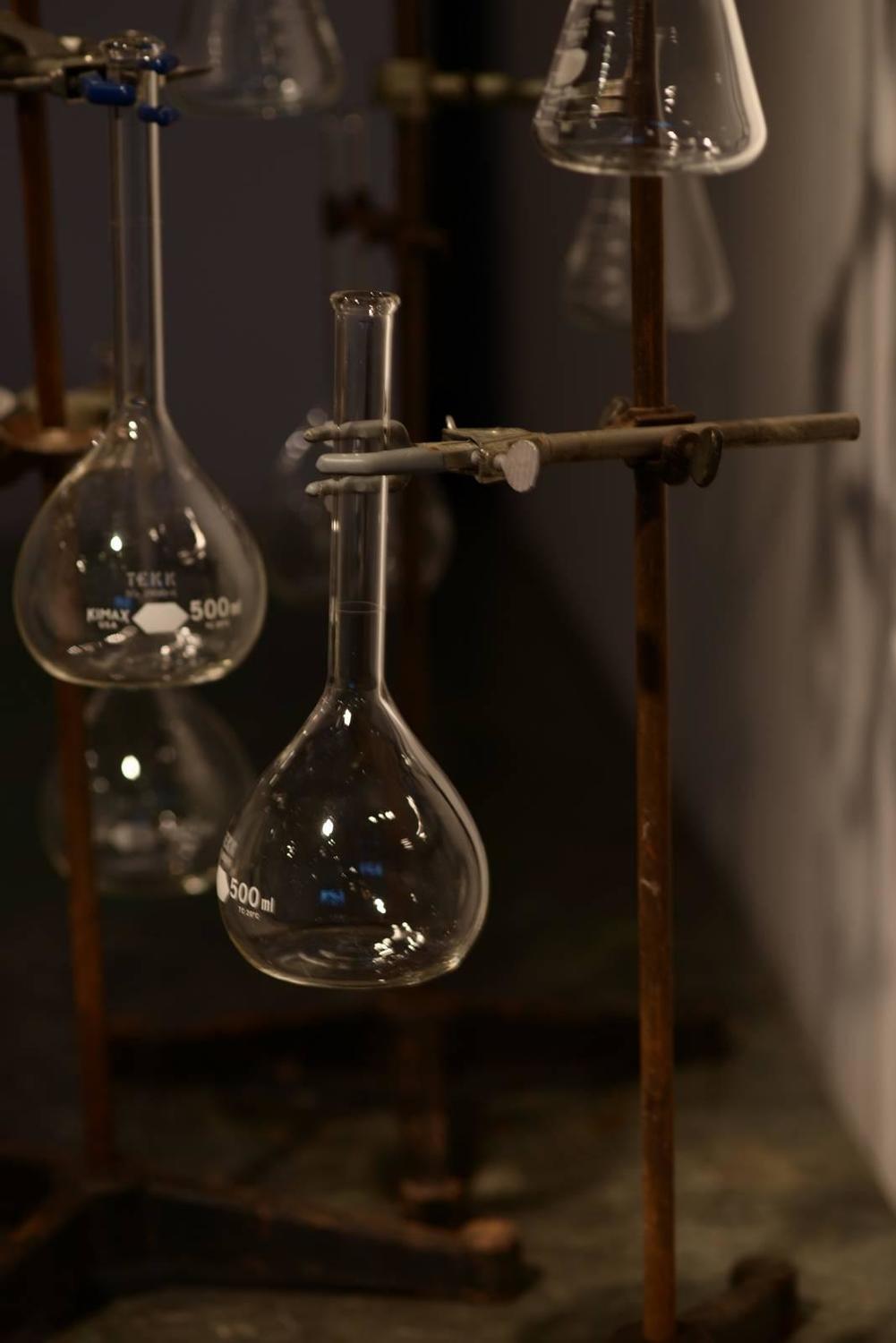 Set of Three Beaker Stands at 1stdibs