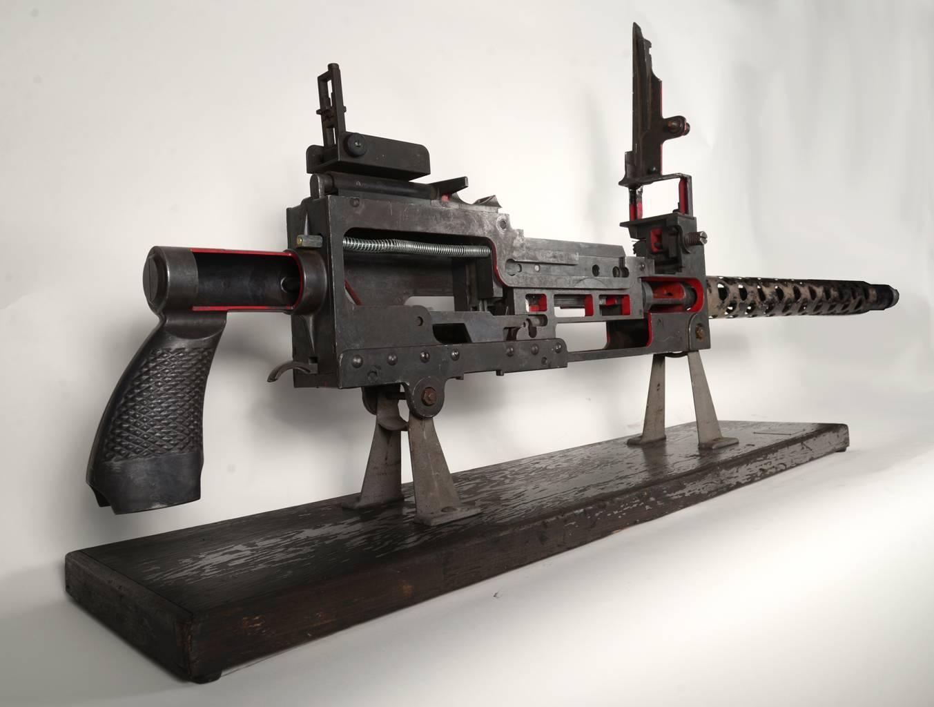 Machine Gun Cutaway Model at 1stdibs