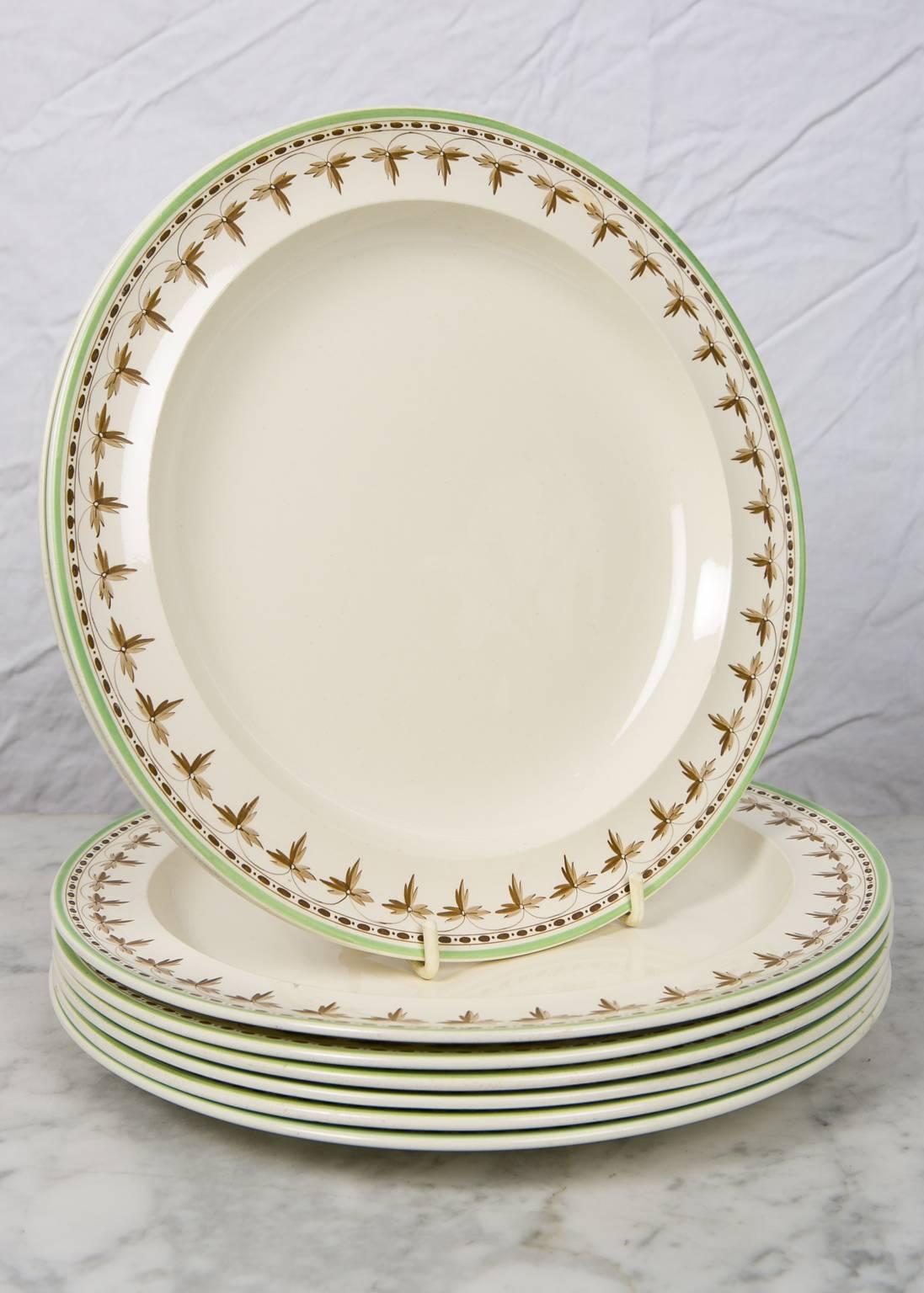 Creamware Dishes 18th Century a Set of 16 at 1stDibs