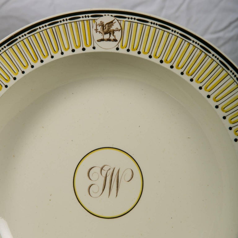 Set of 12 Wedgwood Creamware Dishes and two Platters, 18th Century at ...