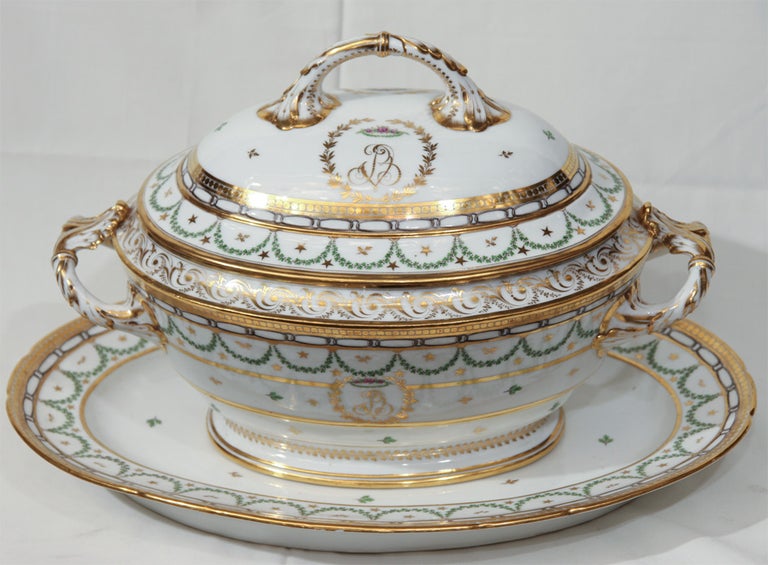 Antique French Porcelain Soup Tureen, 18th Century at 1stDibs | antique ...