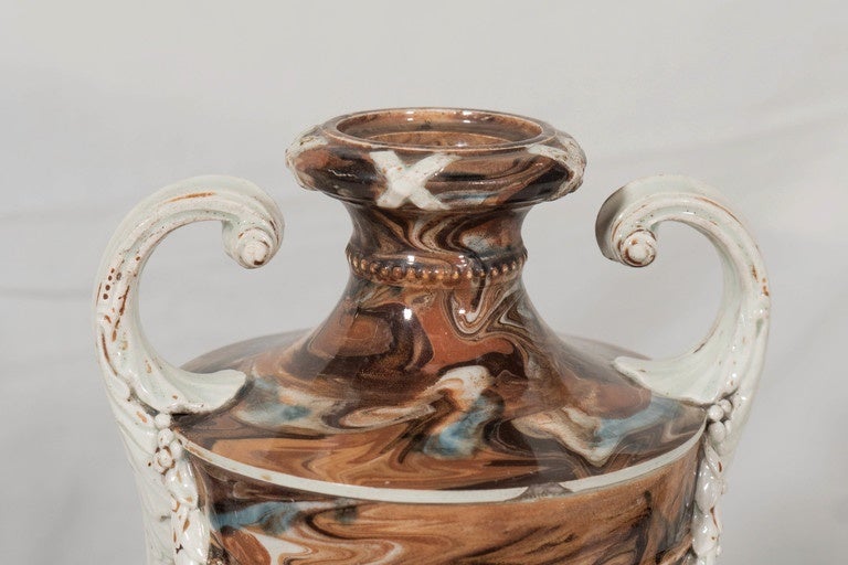 18th Century Wedgwood Agateware Vase at 1stDibs | agate ware, white ...