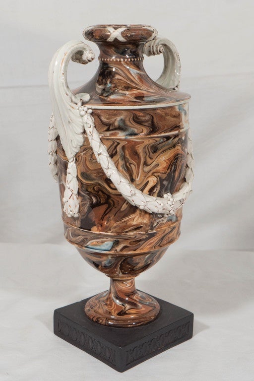 18th Century Wedgwood Agateware Vase at 1stDibs | agate ware, white ...