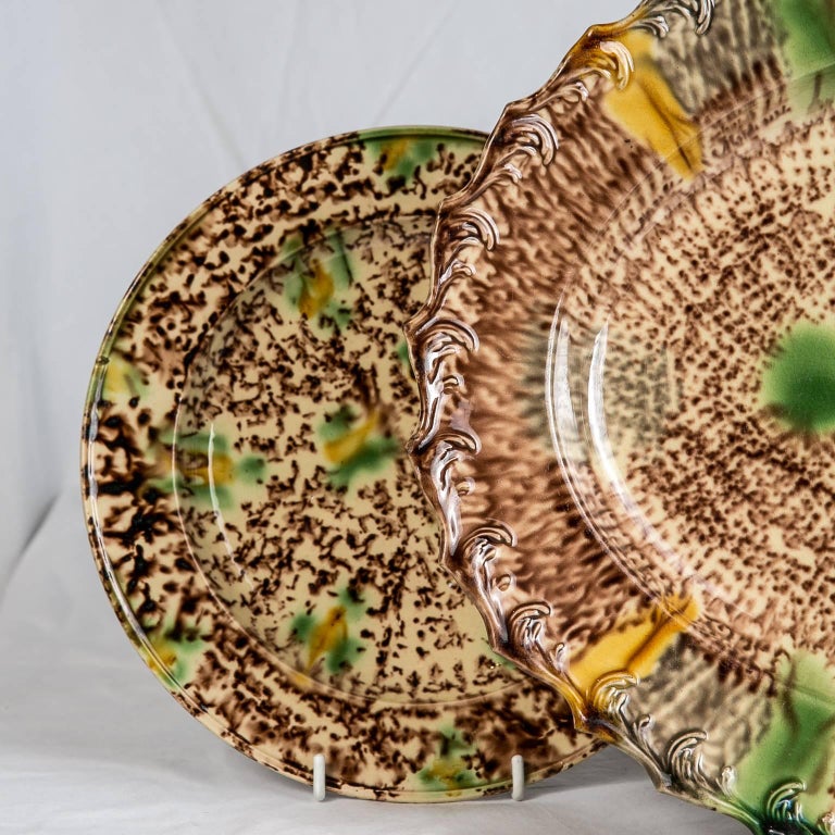 Antique Tortoiseshell Whieldon Ware Dishes Made in England circa 1765 ...