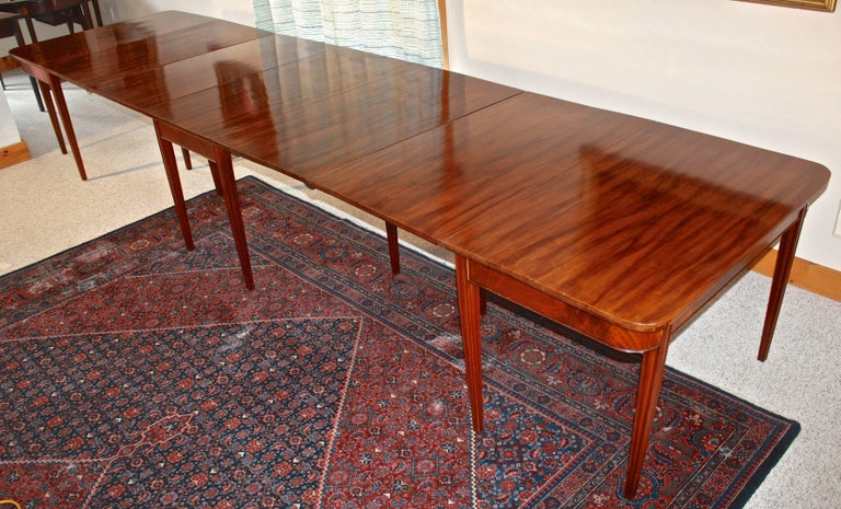 American Federal Revival Banquet Table For Sale at 1stDibs