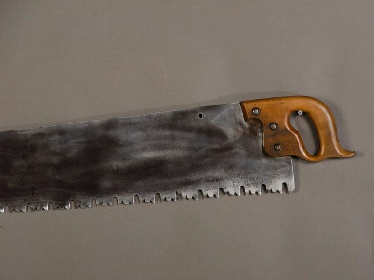Antique Manx Hand Saw, Isle of Man, England, circa 1875 at 1stDibs