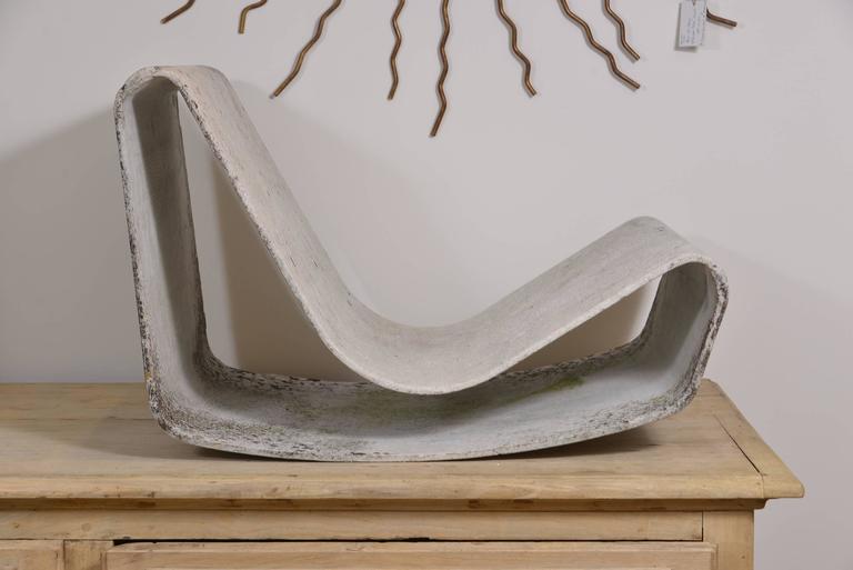 Trio of Willy Guhl Concrete Loop Chairs at 1stDibs | concreteloop