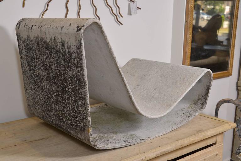 Trio of Willy Guhl Concrete Loop Chairs at 1stDibs | concreteloop