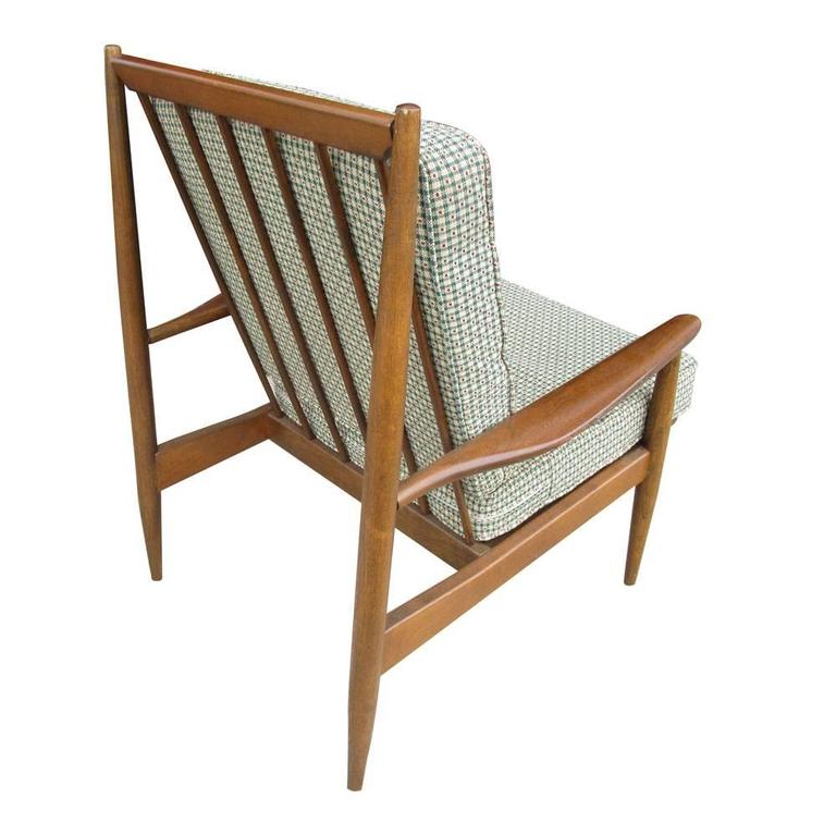 Vintage Danish Teak Lounge Chair For Sale at 1stDibs
