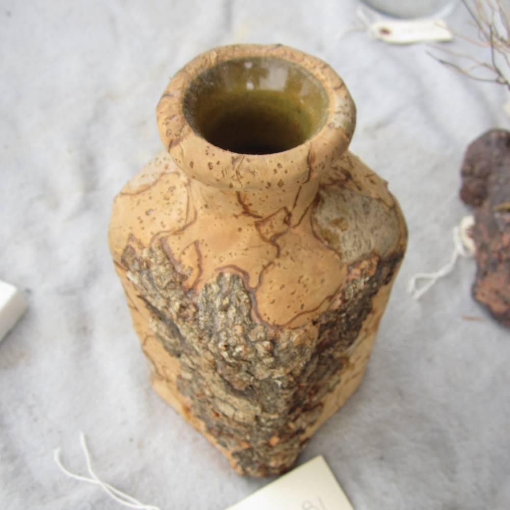 Vintage Italian Cork Decanter at 1stDibs