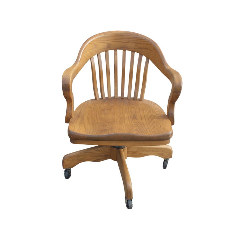 Oak Bank of England Chair at 1stDibs