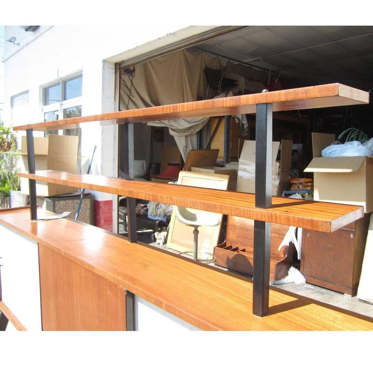 Vintage Midcentury Buffet Wall Unit at 1stDibs