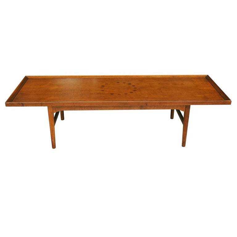 Kipp Stewart Long Board Coffee Table by Drexel For Sale at 1stDibs ...