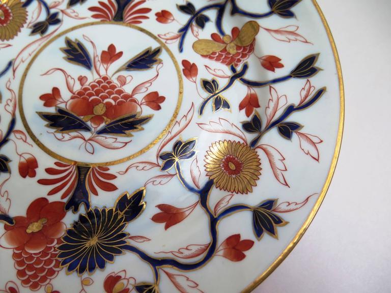 Chamberlain's (Worcester) Imari Pattern Plates, Set of 12 at 1stDibs