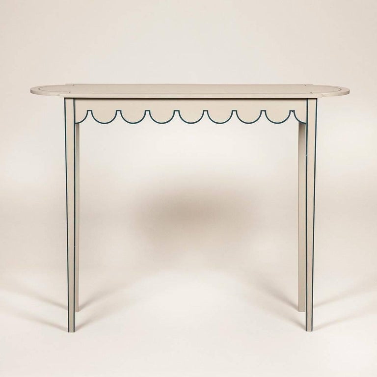 Large D-End Table For Sale at 1stDibs
