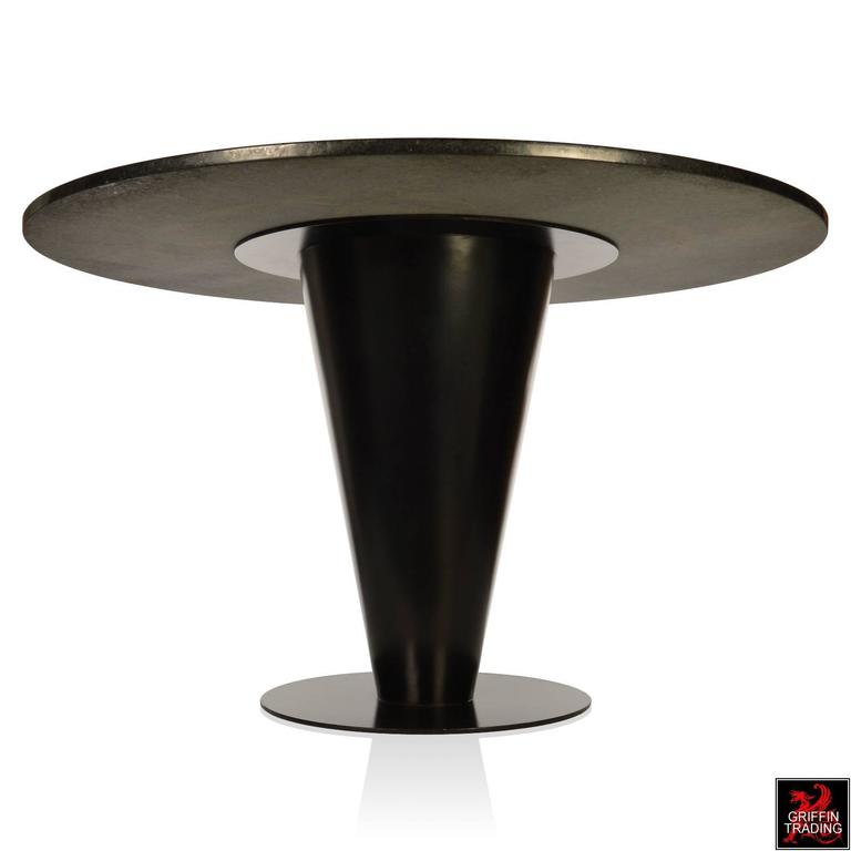 Joseph D’Urso for Bieffeplast Granite and Steel Dining Table ...