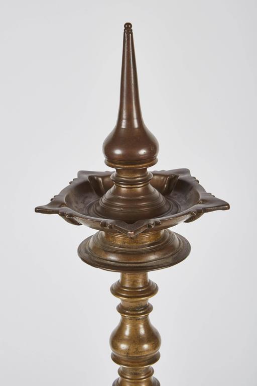 19th Century Bronze Indian Temple Oil Lamps at 1stDibs | india temple ...