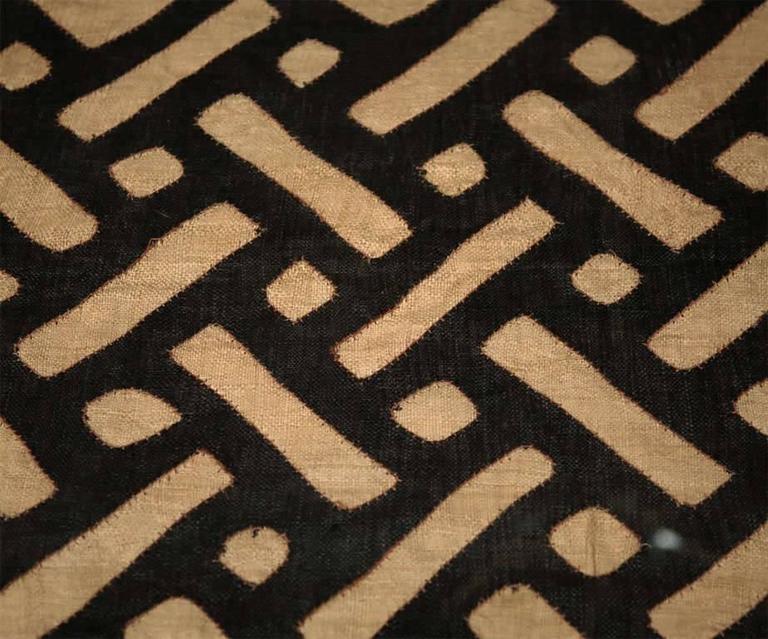 Midcentury Framed African Tribal Kuba Cloth at 1stDibs | framed kuba ...