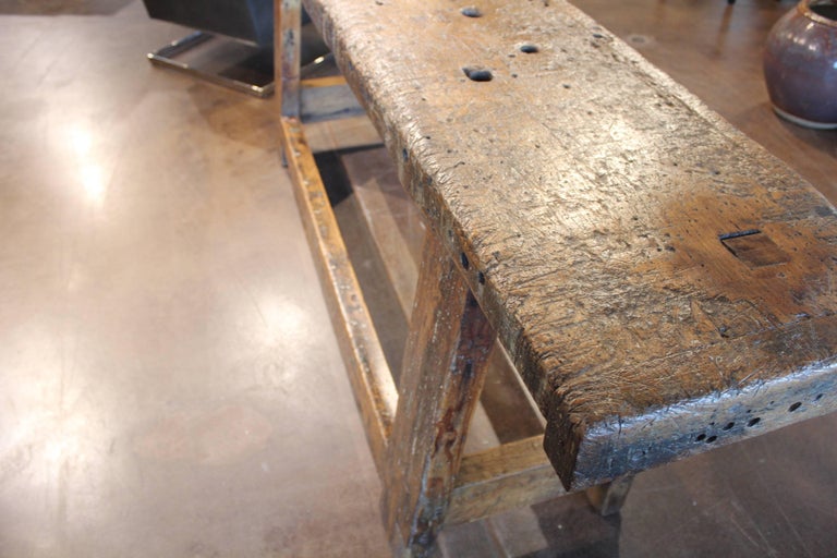 Vintage French Artisans Work Table at 1stDibs