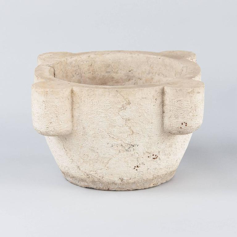 19th Century French Limestone Mortar at 1stDibs