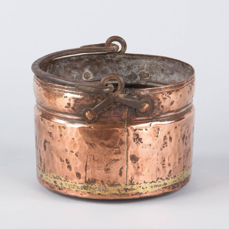 19th Century French Copper Bucket at 1stDibs