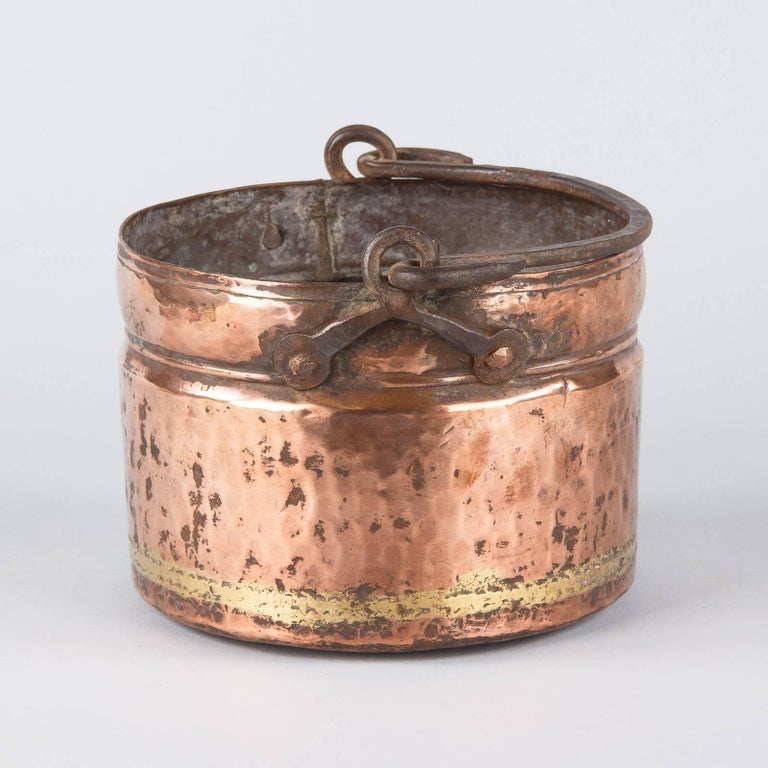 19th Century French Copper Bucket at 1stDibs