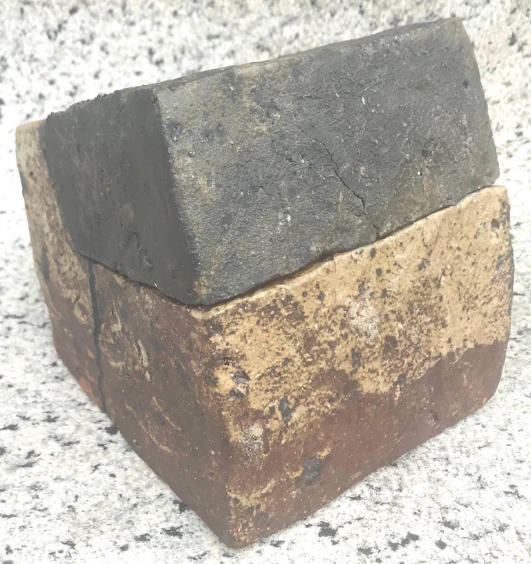 Monolithic Tim Rowan Art Pottery Sculpture Box, 2005 For Sale at ...