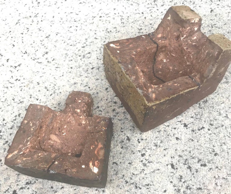 Monolithic Tim Rowan Art Pottery Sculpture Box, 2005 For Sale at ...