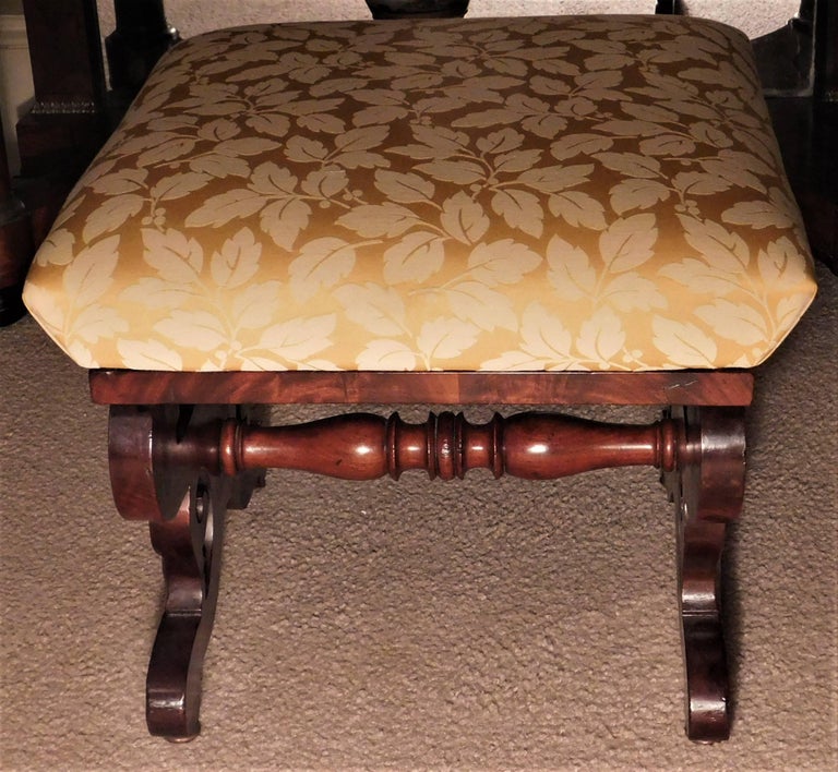 American Classical Ottoman, New York, circa 1825 For Sale at 1stDibs