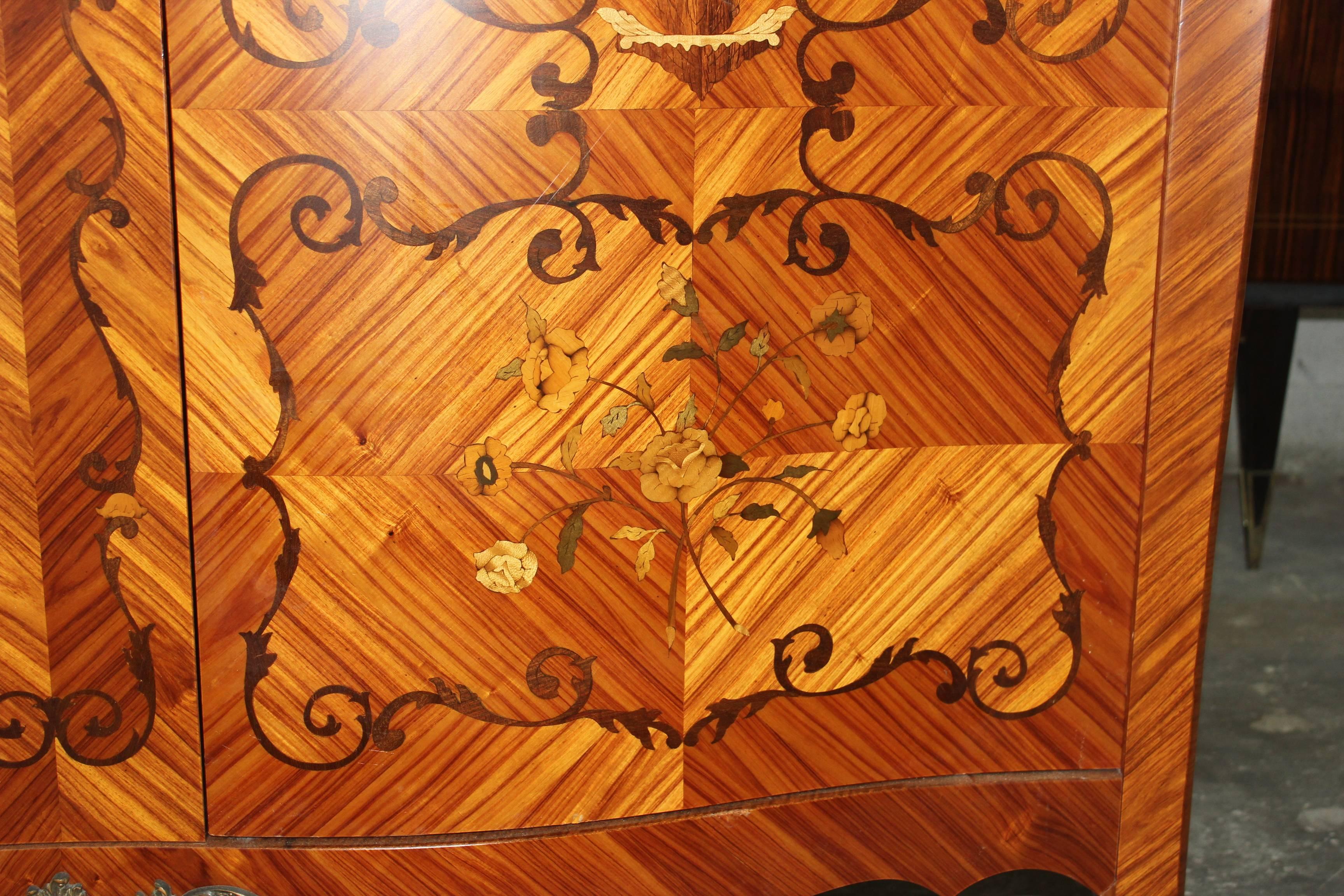 French Art Deco Palisander Grand Armoire, circa 1940s at 1stDibs ...