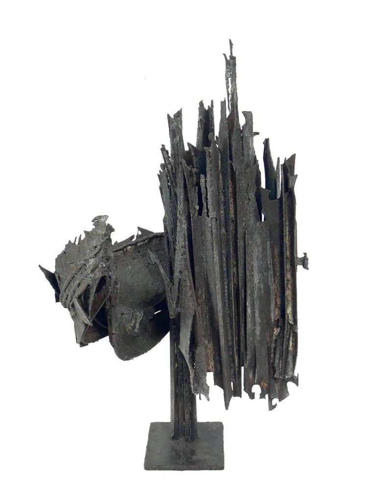 Mid Century Brutalist Sculpture For Sale at 1stDibs