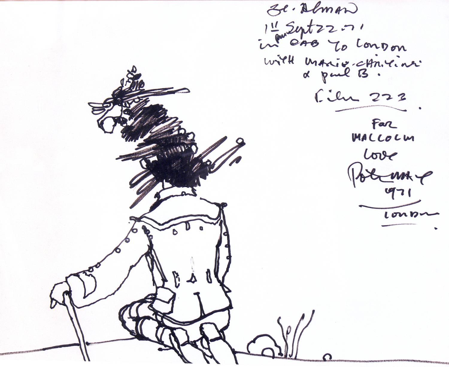 Original Peter Max Drawing, circa 1971 at 1stDibs | max drawings