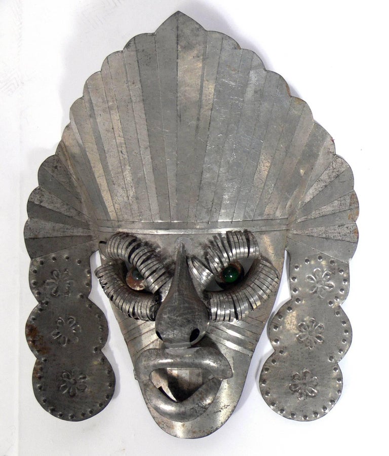 Collection of Handmade Mexican Folk Art Masks at 1stDibs