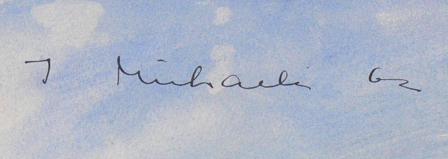 Selection of Watercolors by Jochen Michaelis For Sale at 1stdibs