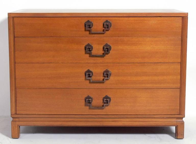 Pair of Asian Influenced Chests at 1stDibs
