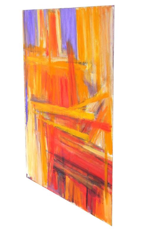 Selection of Vibrant 1970s Abstract Paintings #5 at 1stDibs