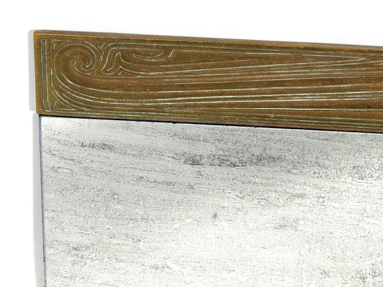 Bronze Tiffany Mirror at 1stDibs